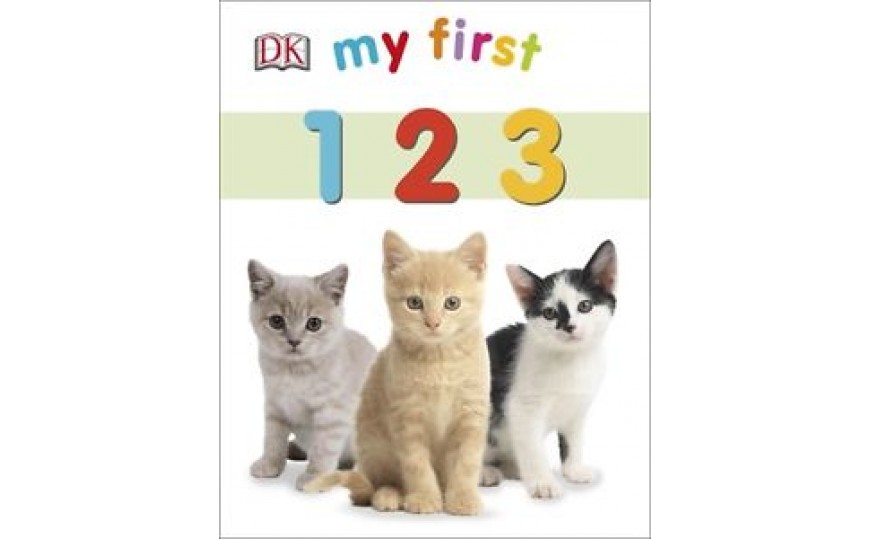My First 123 by DK (Kids Board Book)-9780241185452