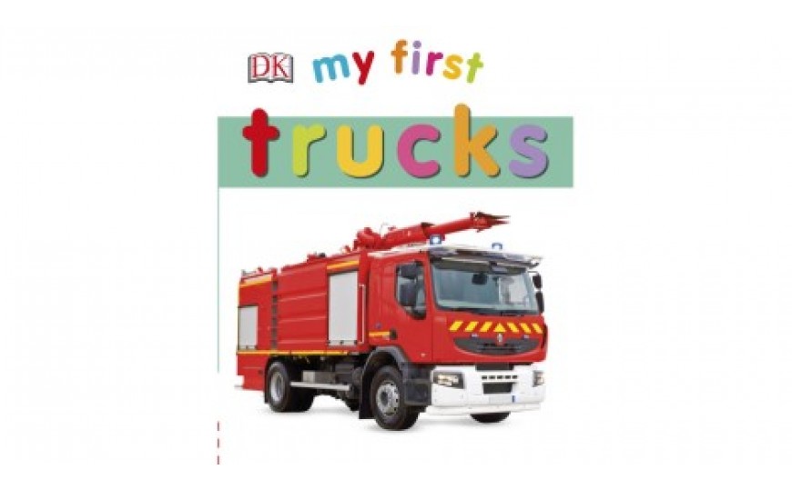 My First Trucks By DK (Board Book)-9780241185506