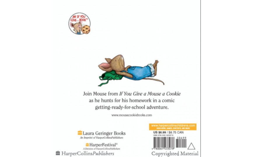 Time for School Mouse Board book by Laura Numeroff and Felicia Bond