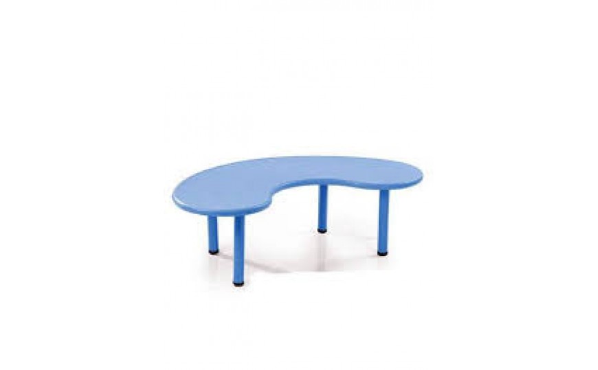Kids Activity Table Front Round Blue - PSF111