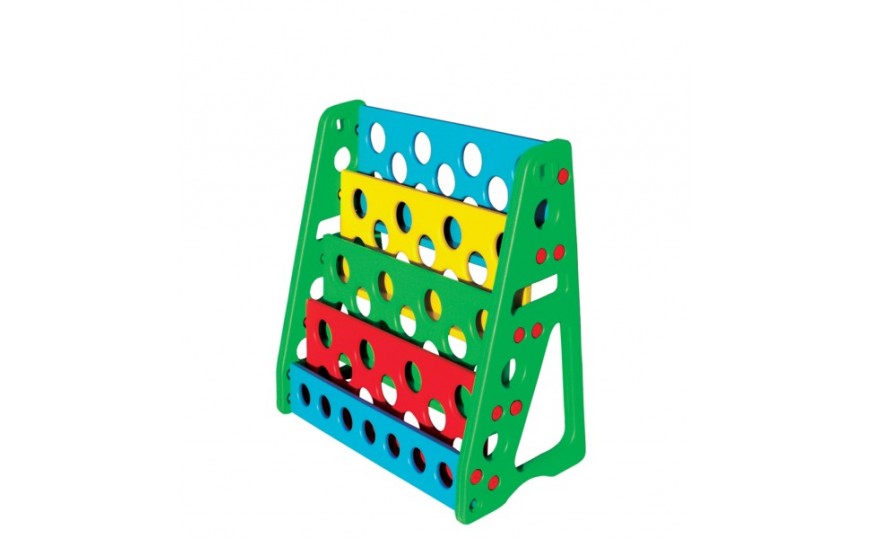 Open Faced Plastic Book Rack for Kids
