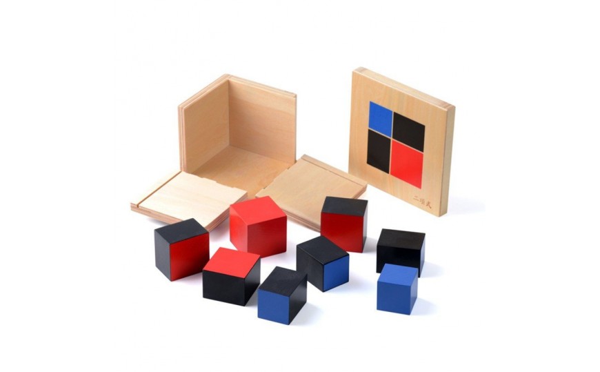 Buy Montessori Materials Binomial Cubes @ Kids Kouch|India