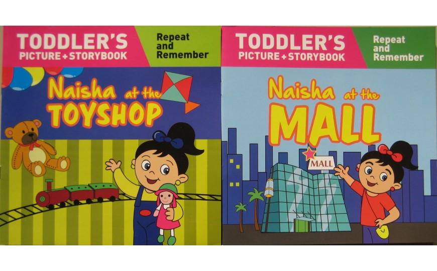 Naisha Series (Toddler's Picture Story Book) Complete Set of 2 Books ...